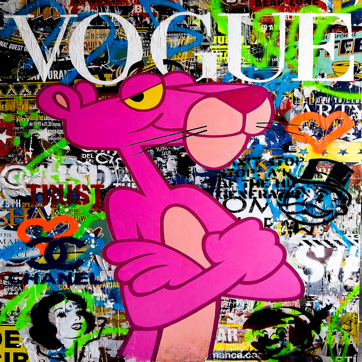 Pink Panther – Magic Canvas Art